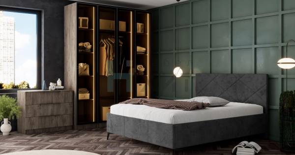 Спален комплект Комо 2 - Конфигурация 8 - Топ Цени | Мебели Онлайн Orhideamebel.com